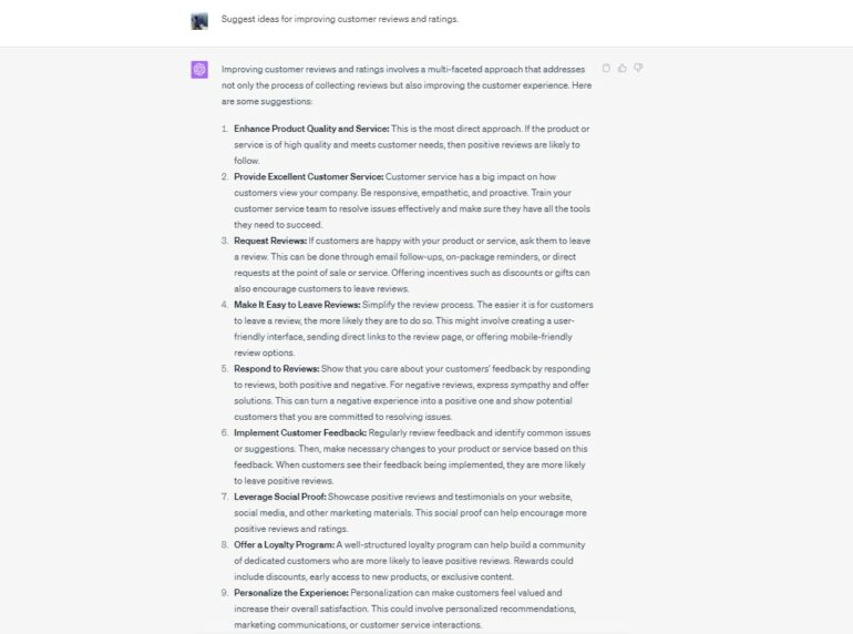 26 Fantastic ChatGPT Prompts for E-commerce