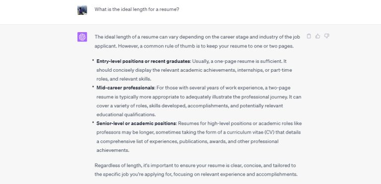 Our 20 Premium ChatGPT Prompts for Resume