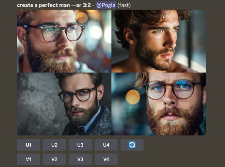 The Perfect Man and Woman Through the Lens of AI