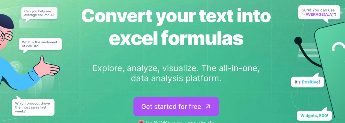 The Best AI Excel Formula Generator To Try Out