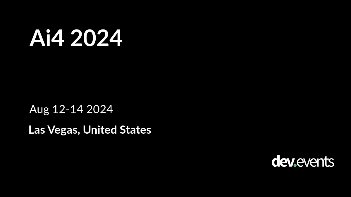 Top AI Events You Shouldn't Miss In 2024 - AutoGPT