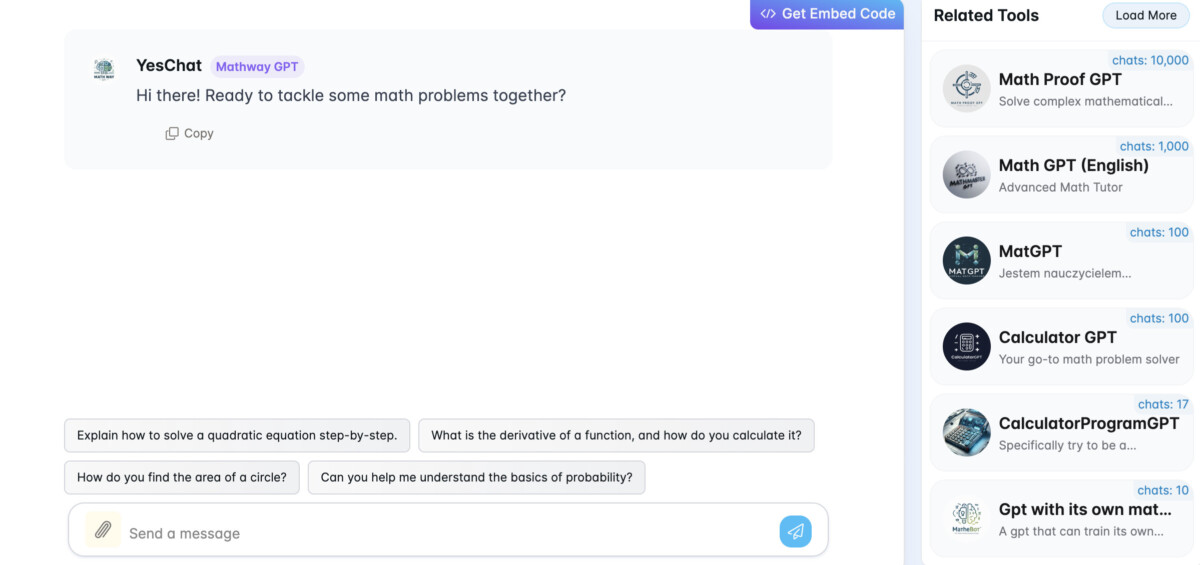 10 Best AI for Math Problems