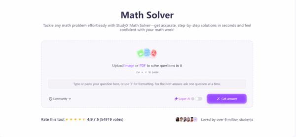 10 Best AI for Math Problems