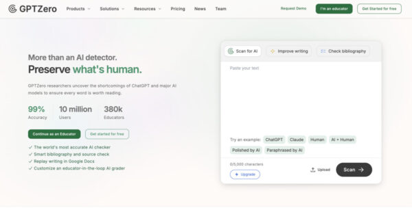GPTZero: Can It Really Detect AI Writing in a World of LLMs?