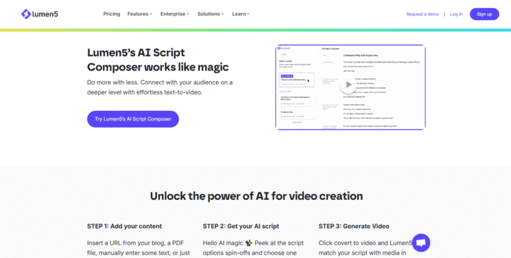 Lumen5 AI Review (2025): Pricing, Features & Best Alternatives